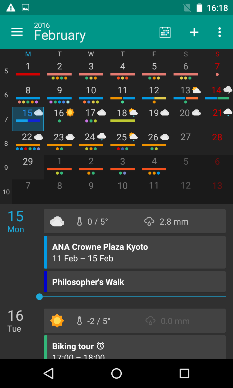 Calendar views: Month view – DigiCal Help Center